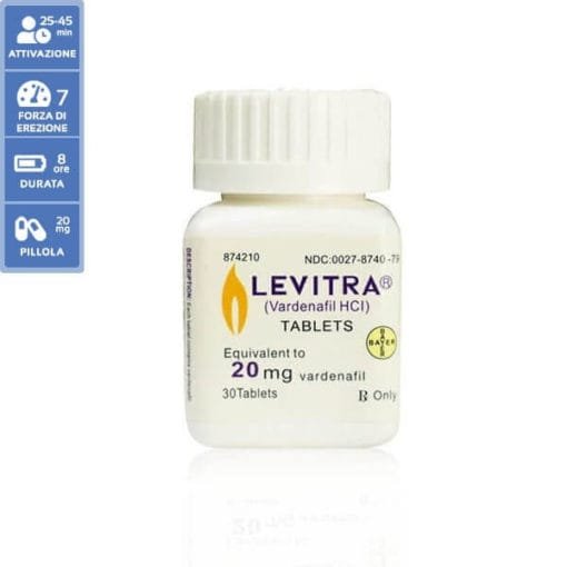 LEVITRA ORIGINALE 20 mg BOCCETTA, Vardenafil | alfaMedic
