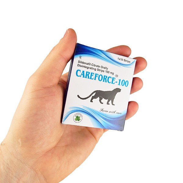 CAREFORCE STRISCIA 100 mg, Sildenafil | alfaMedic